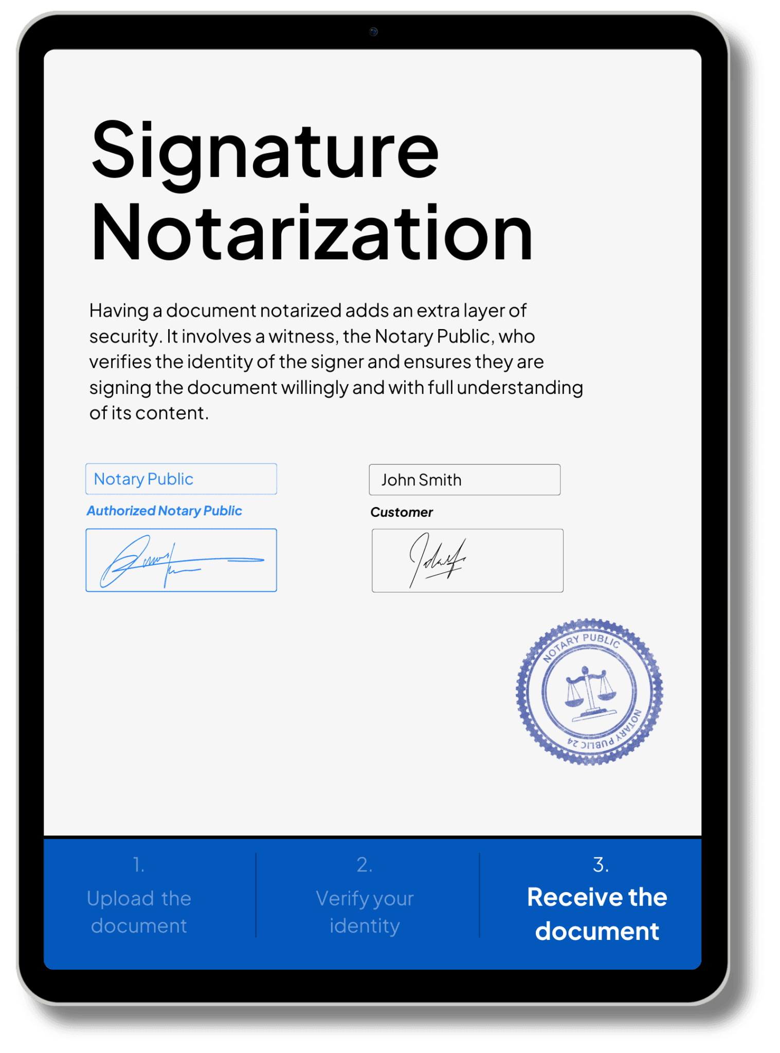 Signature Notarization by Notary Public | NotaryPublic24